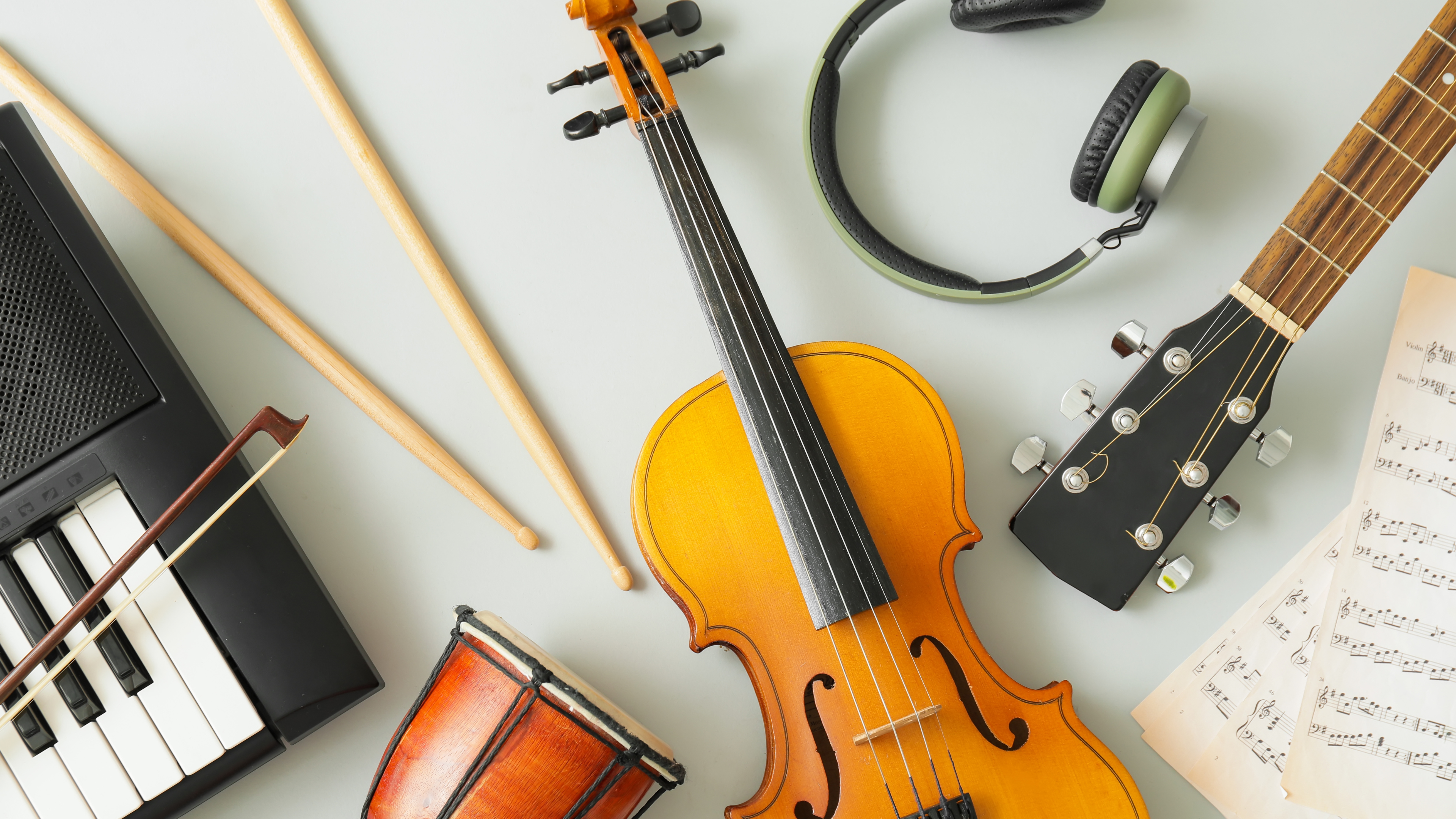 Les 5 meilleurs instruments à apprendre pour commencer la musique